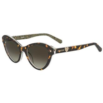 Moschino Luxus Sonnenbrille f&uuml;r Modebewusste Frauen - - Accessories - Damen - Schwarzk - 52 MM