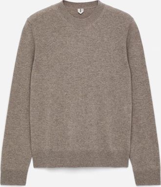 Arket Rundhalspullover Aus Reinem Kaschmir -Beige