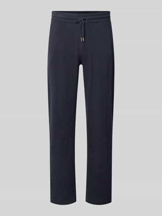 Lindbergh Straight Fit Sweatpants in Musselin-Optik