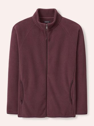 Walbusch Fleecejacke Herren Zippjacke aus Polarfleece Stehkragen, w&auml;rmend