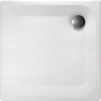 Laufen Duschwanne EDURA Quadrat 900 x 40 x 900 mm, Stahl-Emaille, wei&szlig;