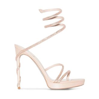 Rene Caovilla Nude Strappy Sandalen - - Shoes - Damen - Beige - 41 EU