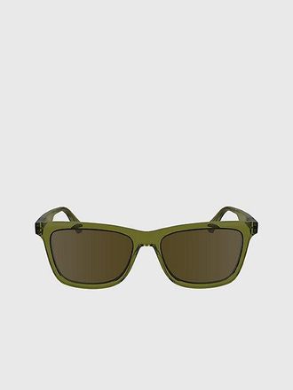Calvin Klein Rechteckige Sonnenbrille Ckj24601s - Khaki - Gender-inclusive Erwachsene - OS