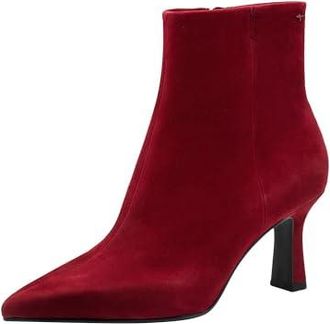 Tamaris Femme Damen Boot Heel 1-25358-45 Bottine, Rouge, 38 EU
