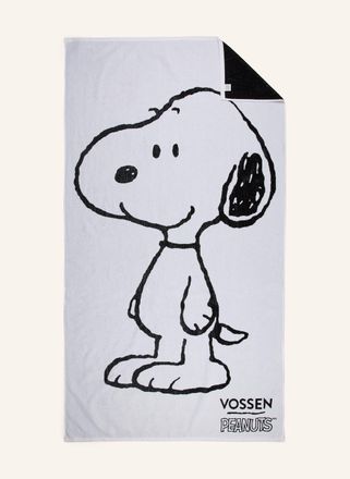 Vossen Vossen Strandtuch Snoopy Beach schwarz