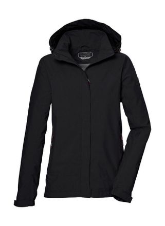 Killtec Outdoorjacke KOS 51 WMN JCKT Damenjacke: wasserdicht, atmungsaktiv, verstellbar, abnehmbare Kapuze