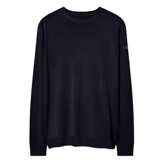 Roberto Ricci Design Pull Maxell &agrave; col rond - Homme - Pulls - Bleu - Taille: XL