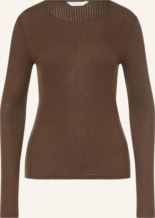 Selected Longsleeve braun