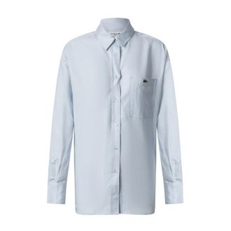 Lacoste Damen, Blusen & Hemden, Blau, XLGr&ouml;&szlig;e