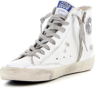 Golden Goose Womens Francy Classic High-Top Sneakers White Shoes >