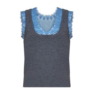 Paco Rabanne Rabanne Pullover - - Tops - Damen - Blau - S