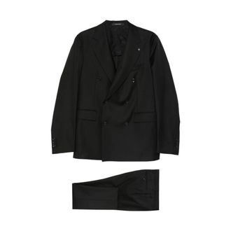 Tagliatore Zweireihiger Anzug - - Suits - Herren - Schwarzk - M