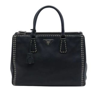 Prada Pre-owned Galleria Double Zip - Femme - Pre-owned - Noir - Taille: ONE Size