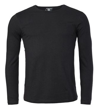 Young & Rich Langarmshirt Herren Uni Basic Longsleeve Rundhals Unterziehshirt 2002 3er pack (3er-Pack, 3-tlg., 3er-Pack) Rundhalsauschnitt unifarben langarm slim f