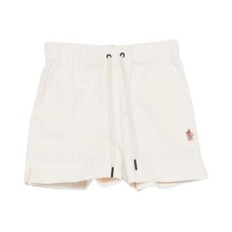 Moncler Drawstring Shorts - - Shorts - Damen - Wei&szlig; - XS