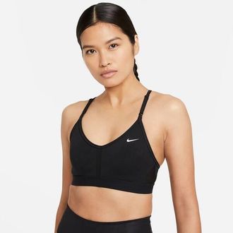 Nike Damen Top W NK DF INDY V-NECK BRA
