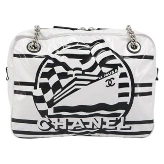 Chanel Pre-owned Vintage Schultertasche - - Pre-owned - Damen - Wei&szlig; - ONE SIZE