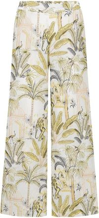 Seductive Femme, Pantalons, Multicolore, Taille: 38 FR Wide Pantalons