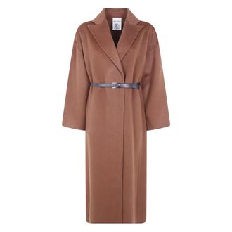 Semicouture Belted Coats - - Coats - Damen - Braun - S