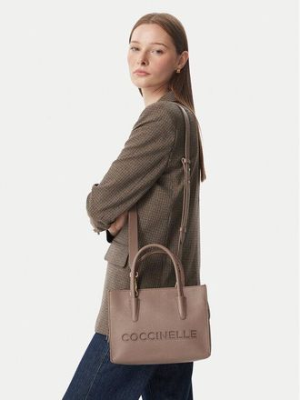 Coccinelle Handtasche UAK Coccinellemyrtha26 E1 UAK 18 01 01 Dunkelbeige