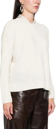 Kujten Kujten, Femme, Pulls, Blanc, Taille: 38 FR Pull Amea