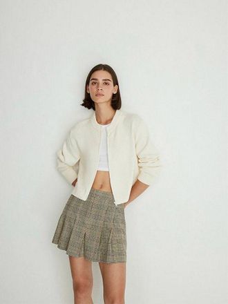 Mavi Cardigan Strickjacke Regular Fit Rei&szlig;verschluss Cardigan FULL ZIP CARDIGAN, tofu