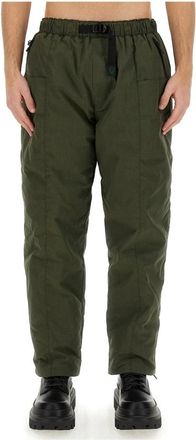 South2 West8 Homme, Pantalons, Vert, Taille: M Belted C.s. Down Pant - Takibi