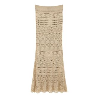 Imperial Femme, Jupes, Beige, Taille: ONE Size Gonna Lunga