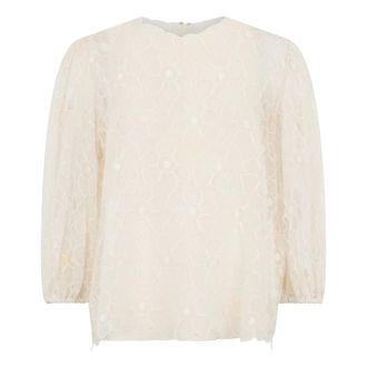 Red Valentino Langarmbluse - - Blouses & Shirts - Damen - Beige - L