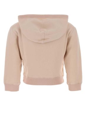 Prada Womens Pink Cotton Sweatshirt Rosa Exterior: Felpe Sweater