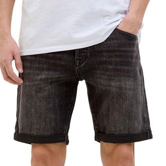 Jack & Jones Short pour Homme, Noir Denim/Pack : 317, XL