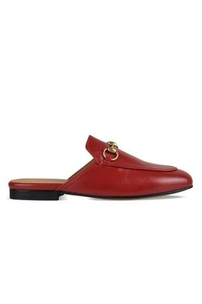 Gucci Sandalen - Princetown Slippers - Gr. 34 (EU) - in Rot - f&uuml;r Damen