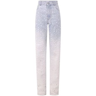 Paco Rabanne Damen, Jeans, Blau, W28Gr&ouml;&szlig;e
