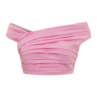 Dsquared2 &Auml;rmelloses kurzes Top - - Tops - Damen - Rosa - XS