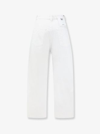 3x1 Womens Denim Trousers Hellen White Cotton