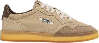 Autry Homme, Chaussures, Beige, Taille: 43 EU Baskets Medalist Low