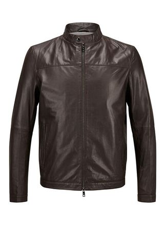 Milestone Herren Jacken braun unifarben