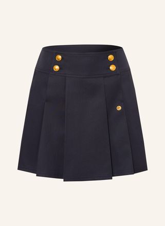 Versace Faltenrock blau