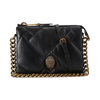 Kurt Geiger Adlerkopf gesteppte Schultertasche - - Bags - Damen - Schwarzk - ONE SIZE