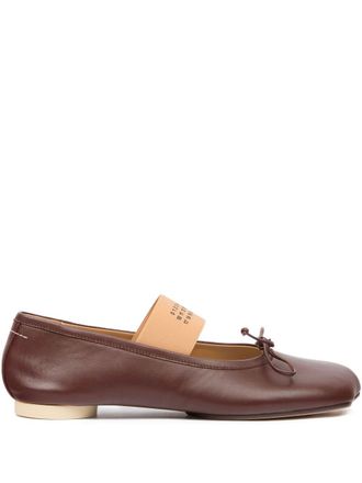 Maison Margiela Ballerines en cuir Mm6 Maison Margiela