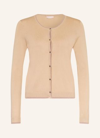 Liu Jo Liu Jo Strickjacke Mit Glitzergarn weiss