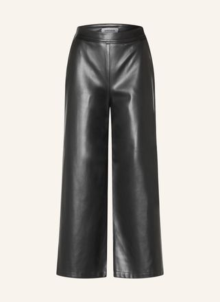 More & More More & More Culotte In Lederoptik schwarz