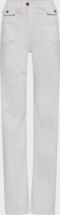 Gerard Darel Jean flare - ANNA - Optic White