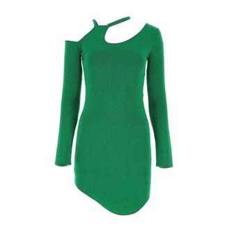 J.W.Anderson Felpa Partykleid - Alle Blicke auf sich ziehen - - Dresses - Damen - Gr&uuml;n - S