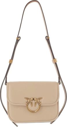 Pinko Pinko, Femme, Sacs, Beige, Taille: ONE Size Mini Sac Bandoulière