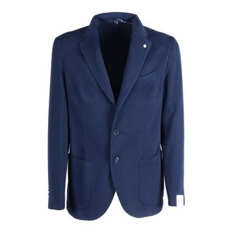 L.B.M. 1911 Giacche - - Jackets - Herren - Blau - M