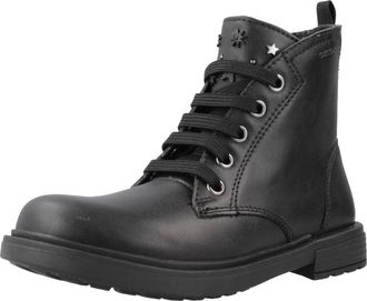 Geox Junior Girl J ECLAIR GIRL ANKLE BOOTS BLACK/GUN 31_EU