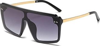 Generic 2025 designer grand cadre hommes et femmes lunettes de soleil de rue vacances en plein air lunettes de plage (couleur : G, taille : moyen)