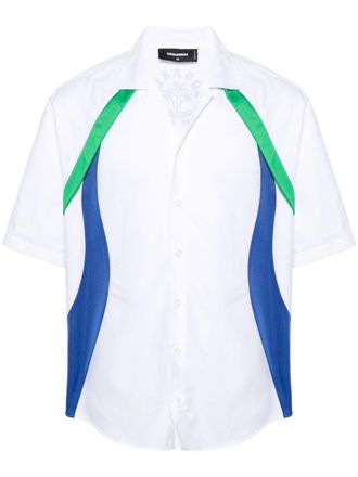 Dsquared2 t-shirt Sporty Waves - Blanc