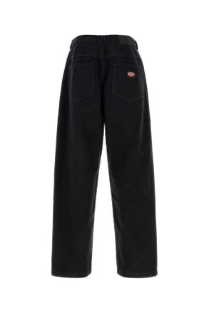 Willy Chavarria Mens Black Denim Bad Boy Jeans Exterior: Cotton